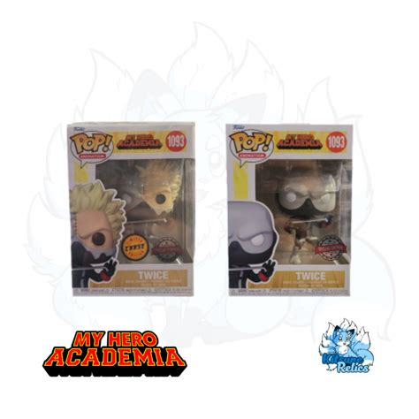 Funko My Hero Academia Twice Chase Bundle 1093 Kitsune Relics