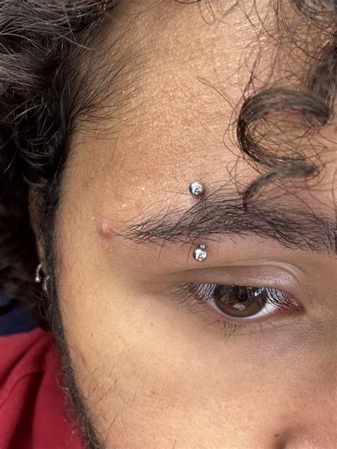 Is My Eyebrow Piercing Rejecting Rpiercing
