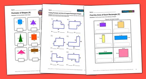 Free Area And Perimeter Worksheets With Answers — Mashup Math