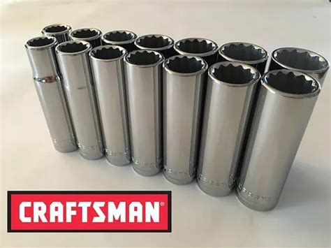Juego De Dados Largos Craftsman 12 Puntas 14 Piezas MercadoLibre