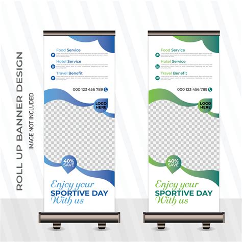 Professional Roll Up Banner Design Abd Poll Up Banner Design With 2