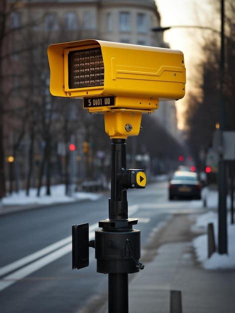 Camera For Recording Violations Of Traffic Rules Auto Speed Camera