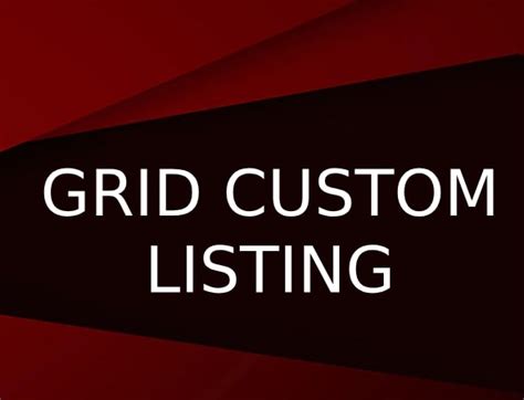 Grid Custom Listing For Elementor Essential Classy Addons For Elementor