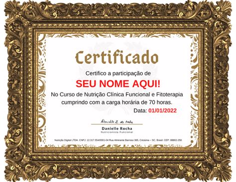 Acesso Vitalício pt Danielle Rocha Instituto de Nutrição e Pesquisa