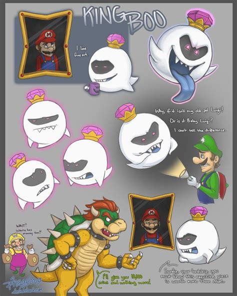 King Boo King Boo Super Mario Art Mario Fan Art