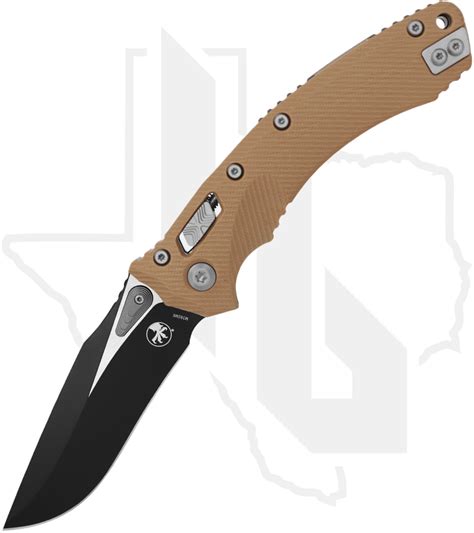 Microtech Amphibian 137rl 1flgtta Single Edge Fluted G 10 Tan