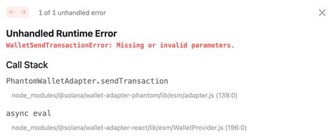 Unable To Send Transactions To Phantom Wallet · Issue 588 · Anza Xyz