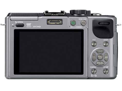 価格 Com 『本体 背面』 Lumix Dmc Gx1x S レンズキット [ブレードシルバー] の製品画像