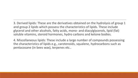 Lipid Chemistry PowerPoint Slides LearnPick India