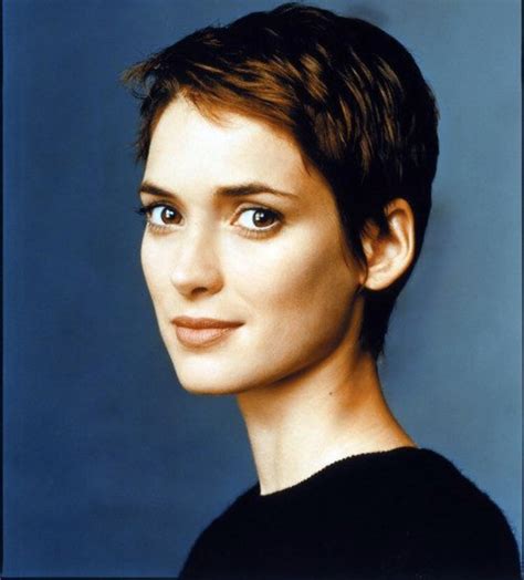 Winona Ryder Pixie Cut