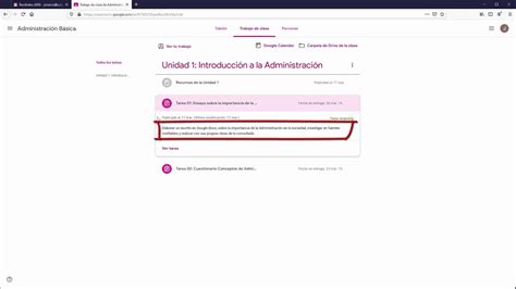 Videotutorial Para Estudiantes C Mo Entregar Una Tarea En Google