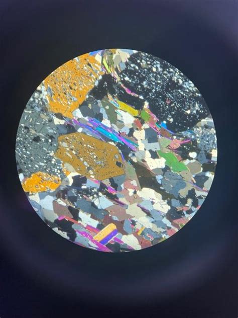 Solved Metamorphic Thin Sections Mineral List With