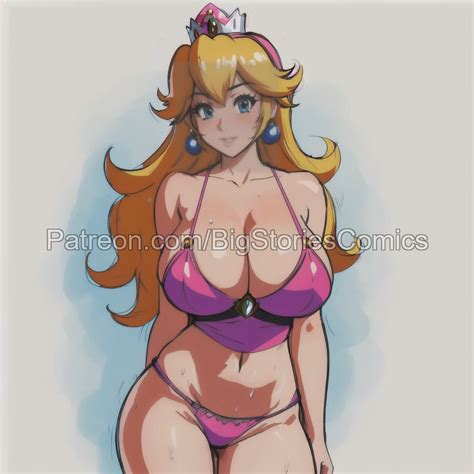 Princess Peach Super Mario Bros 160015 By Bigstoriescomics On Deviantart