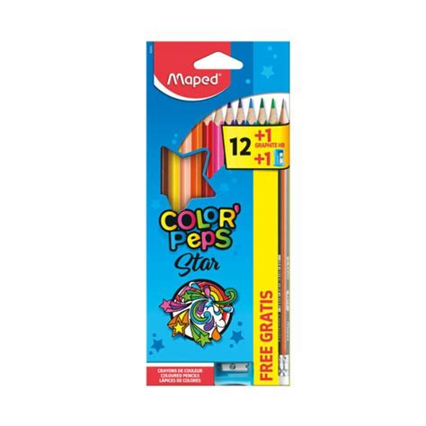 Lápices De Colores Maped Colorpeps — Infantozzi