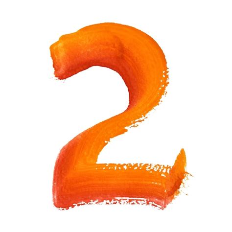 Premium Photo Color Digits