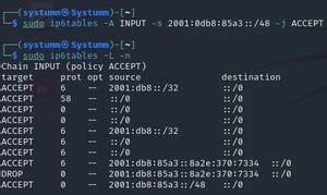 IPv Iptables Rules GeeksforGeeks