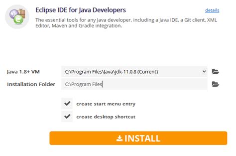 Eclipse Install Path Windows Sneppets