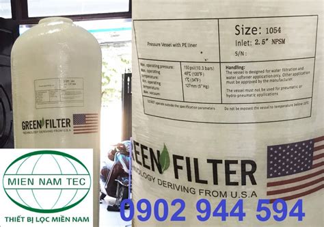 Cột lọc composite 1054 - Green Filter, Cột lọc composite 1054, Cột lọc ...