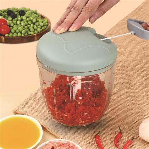 900ml Extra Large Manual Food Chopper Vegetable Chopper