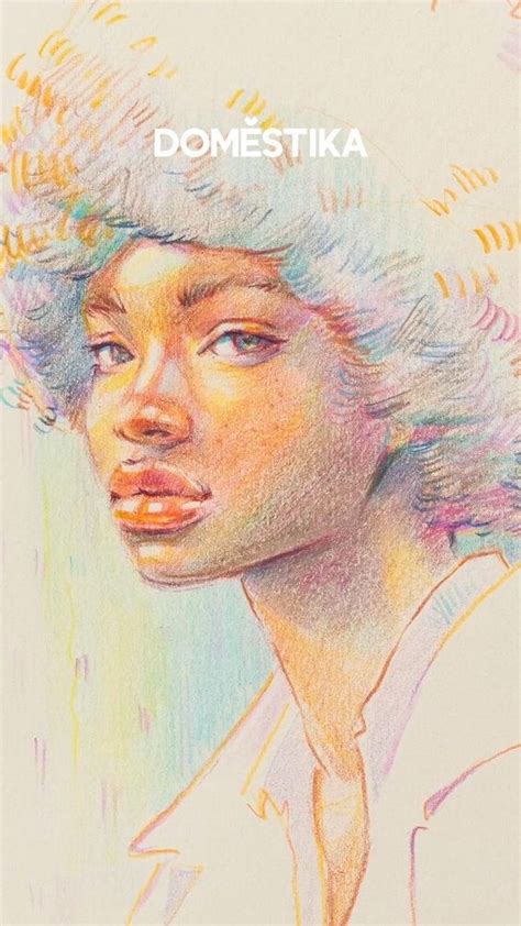 Online Course Vibrant Portrait Drawing With Colored Pencils Gabriela
