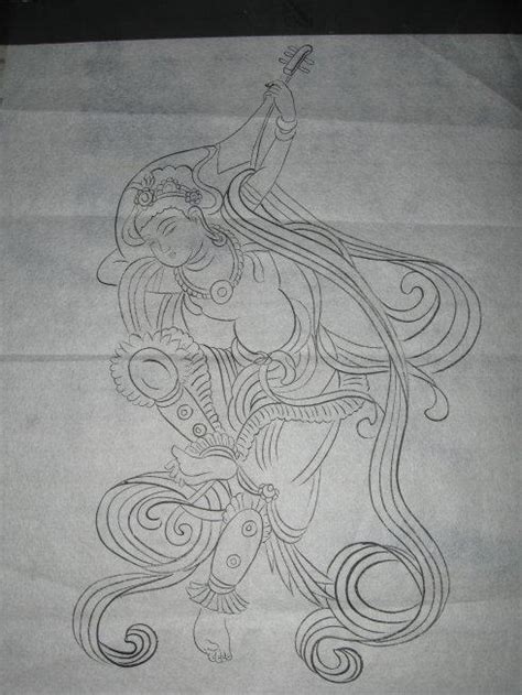 敦煌佛简笔画 简笔画图片大全 普车都