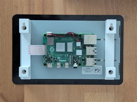 raspberry pi touch display 2 wall mount by nils makerworld download