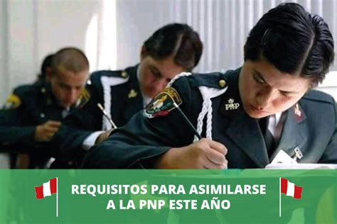 👮 Requisitos Para Asimilarse A La Pnp Actualizado 【 2024