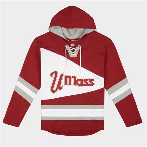 Umass Minutemen Hockey Rinkside Hoodie Homefield