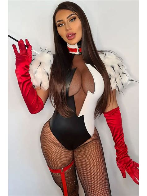 Womens Sexy Cruella De Vil Costume Online Shop Fortune Costumes