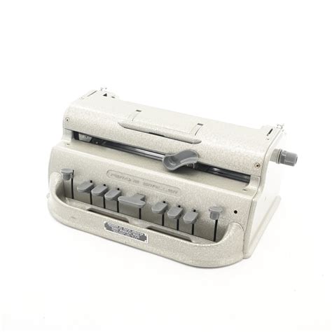 Perkins Brailler The Perkins Braille Typewriter Writing Machine Mr