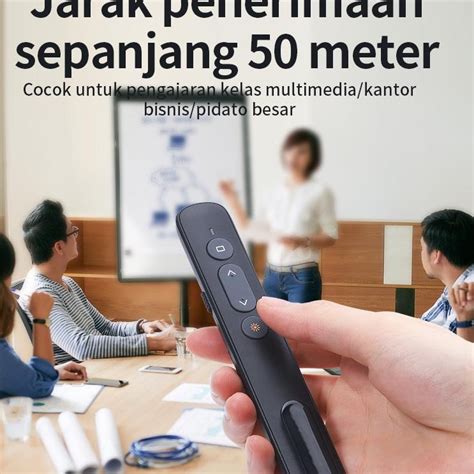 Jual Realpct Laser Pointer Wireless Pointer Presentasi Ppt Presenter Usb Rechargeable Laser
