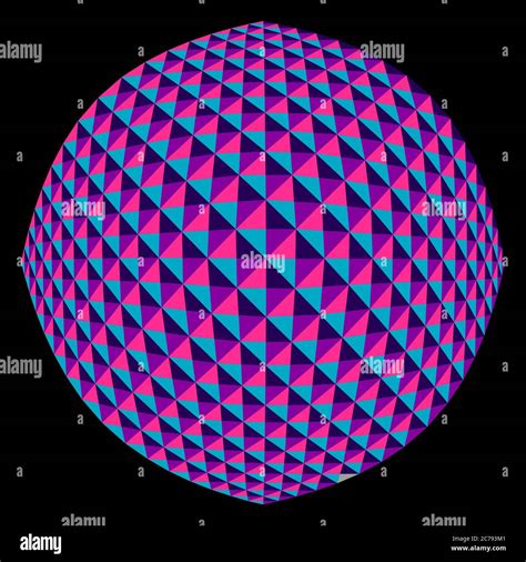 vector triangle sphere abstract background stock vector image and art