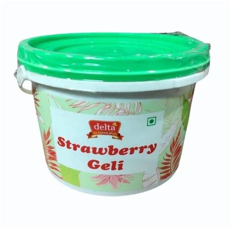 Delta Strawberry Geli 25 Kg Bakeworld Retails Pvt Ltd