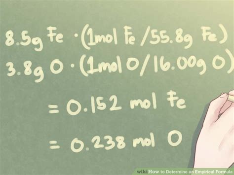 3 Ways To Determine An Empirical Formula Wikihow