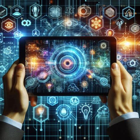 Technology Synergy Render Ai Machine Learning Big Data Analysis