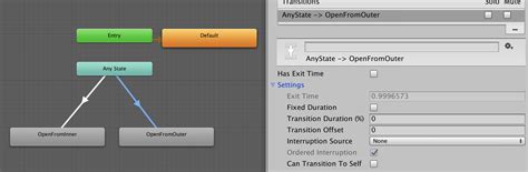 new to animation trying to get a door to animate open closed in a different direction depending