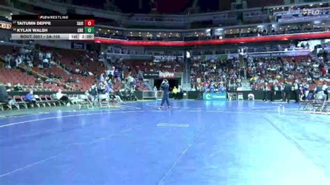 3a 106 Lbs Champ Round 1 Taitumn Deppe Xavier Cedar Rapids Vs