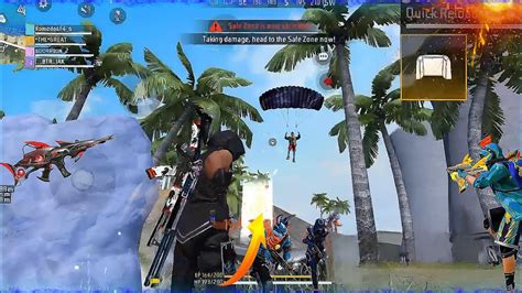 Freefire🔥awm Op Solo Vs Squad🔥23 Kills Total Mp40 Awm Garena Free