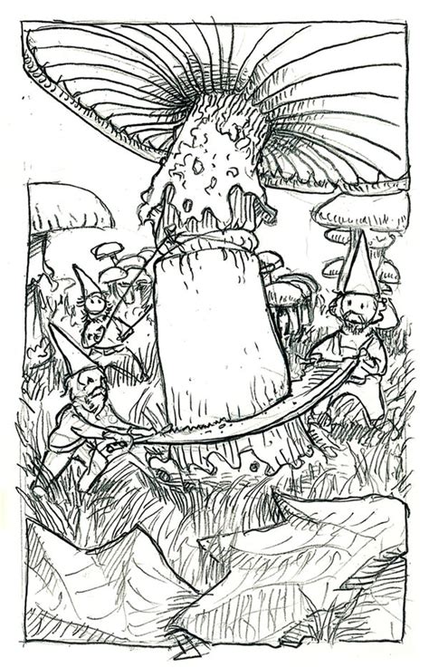Slicing Mushrooms By Astanael On Deviantart