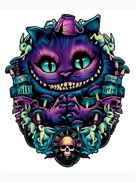 Cheshire Cat Alice In Wonderland Photographic Print For Sale By