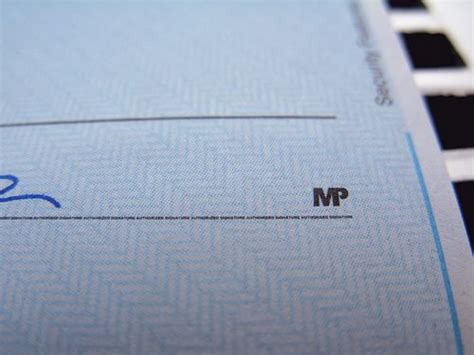 This Is What The Signature Line Looks Like On Checks Its Called Microprinting And Can Be