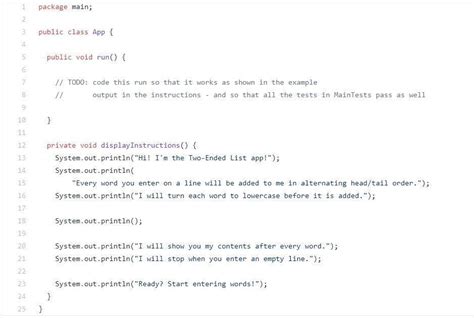 Solved 1 Package Main 2 3 Public Class Main 4 5 Public