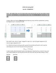 Quiz Questions Disclosed Pdf CHEN Spring Quiz PROBLEM NOTE
