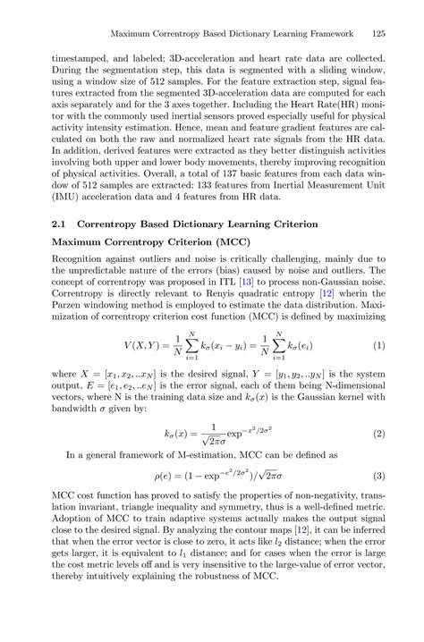 maximum correntropy based dictionary learning framework for physical