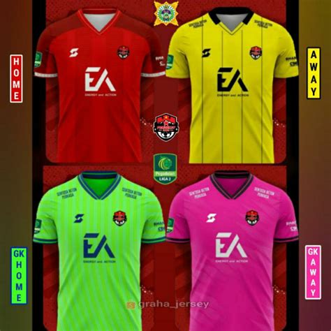 Jual Jersey Persekat Tegal 2023 2024 Pegadaian Liga 2 Home Away Gk Kiper Printing Lokal