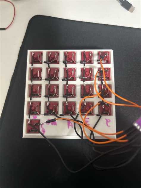 Im Building A Keyboard Matrix With A Micro Controller And Im Getting
