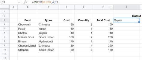INDEX And MATCH Function In Excel GeeksforGeeks