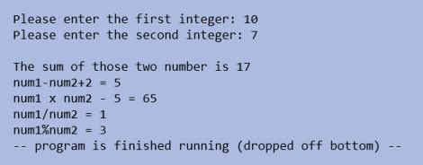 Solved Programming Assignment 1 Write A Program That Asks Chegg