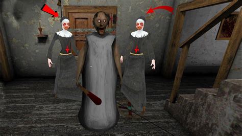 GRANNY With 2 EVILNUN In Granny Chapter One Granny Update 1 8 New