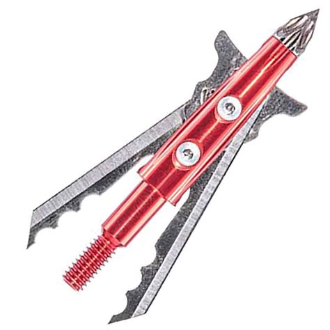 Rage Outdoors Extreme Nc Chisel Tip 100gr Expandable Broadhead 2 Pack